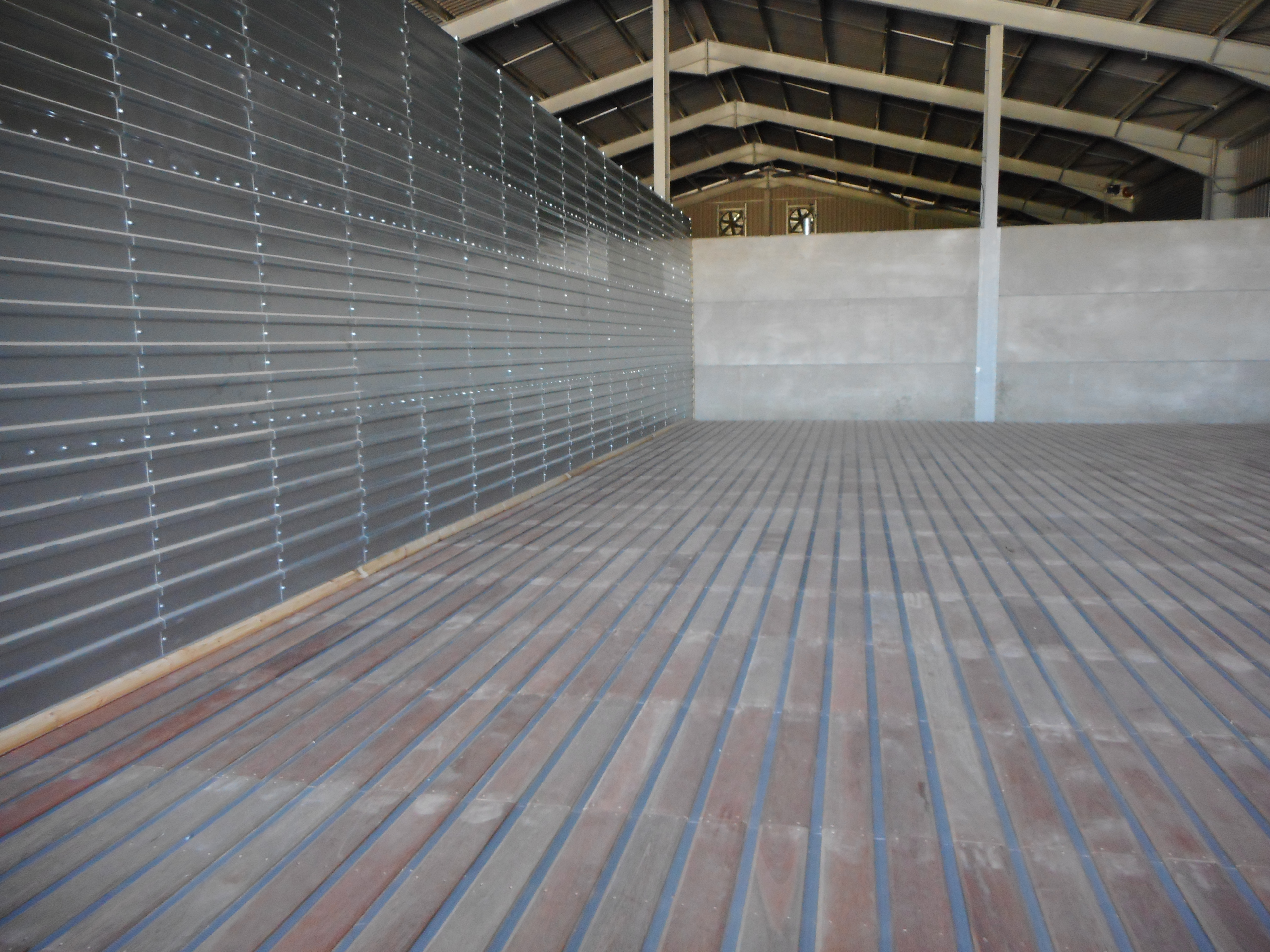 Wooden Grain Drying Floors, On Floor Grain Drying systems